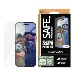 SAFE BY PANZERGLASS Displayschutzglas "Anti-Blue Light Screen Protection", transparent, B:11cm H:1,2cm T:19,5mm, Displayfolien, Displayschutzfolie, Schutzfolie, Bildschirmschutz, kratz- & sto&szlig;fest