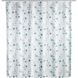 Duschvorhang Wenko "Pioppo", gr&uuml;n (bl&auml;tter gr&uuml;n), B:180cm H:200cm, Polyester, Duschvorh&auml;nge, H&ouml;he 200 cm