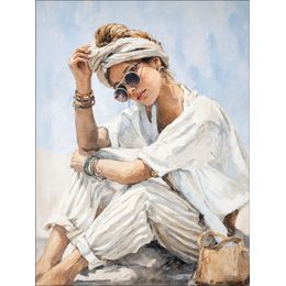 Pro Art Keilrahmenbild GIRL BEACH