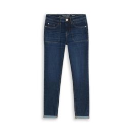 Tom Tailor Damen TTMAYA TAPERED Jeans, blau, Uni, Gr. 28/32