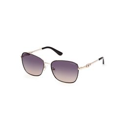 Guess Jeans Goldene Metall-Sonnenbrille