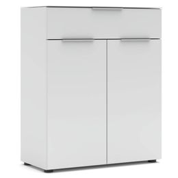 Pharao24.de Garderobenkommode Dielenkommode in Wei&szlig; 80 cm breit