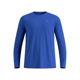 Odlo Zeroweight Chill-Tec T-Shirt Crew Neck l/s Bekleidung Herren blau L