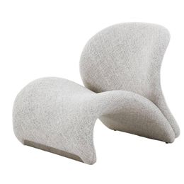 Pharao24.de Sessel Wohnzimmer Sessel aus Boucle in modernem Design
