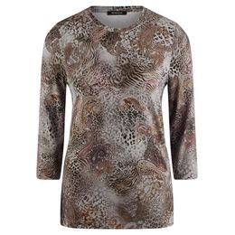 Peter Hahn - Rundhals-Shirt mit 3/4-Arm, weiss, Gr. 46 / L