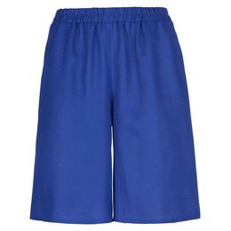 Peter Hahn - Bermudas aus 100% Leinen, blau, Gr. 52 / XXL - Leinen