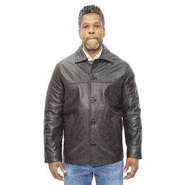 Herren-Kastenjacke aus Rindsleder-Mendoza