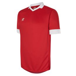 Umbro - "Tempest" Trikot f&uuml;r Herren (Zinnoberrot/Wei&szlig;)