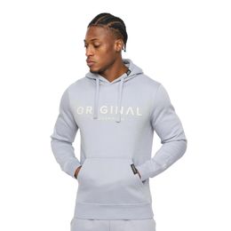 CrossHatch - "Bardon" Kapuzenpullover f&uuml;r Herren (Stahlblau)