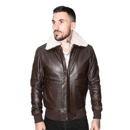 Herren Air Force A2 Rindsleder-Bomberjacke &ndash; Montreal