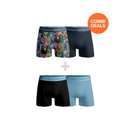 MUCHACHOMALO Herren Boxershorts &ndash; 2+2 St&uuml;ck &ndash; Herren Unterhosen