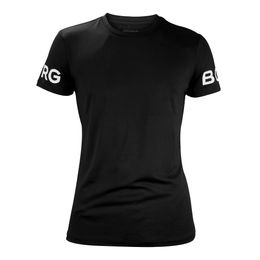 Bj&ouml;rn Borg Bj&ouml;rn Borg - Herren-Hochleistungs-T-Shirt mit kurzen &Auml;rmeln - Schwarz
