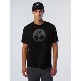 North Sails T-Shirt Mit Maxi-Print
