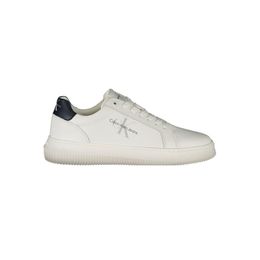 Calvin Klein Bianco Leder Herren Sneaker