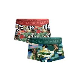 MUCHACHOMALO Herren Boxer Shorts - 2er Pack - Herren Unterw&auml;sche