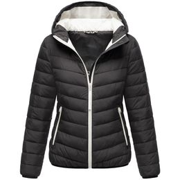 Marikoo Damen Steppjacke &bdquo;Pack Mich Ein&ldquo; &ndash; leicht, faltbar & mit Kapuze