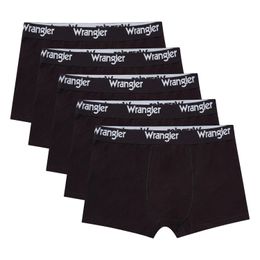 Wrangler &ndash; 5er-Pack &ndash; Boxershorts &ndash; Schwarz