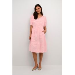 Culture Kleid Casual fit White/Red Stripe white red