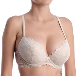 Damen Unterwired Push-up-BH SOFTY-BALCONETTE