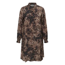 Kaffe Kleid KCjamia Kleid A-shape brown