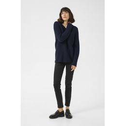 Kaffe Strickpullover Regular fit dark blue
