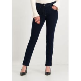 Twigie Shape-On Straight Jeans | Blau Schwarz