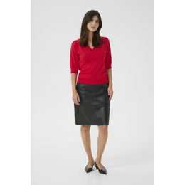 Culture Strickpullover Classic fit red