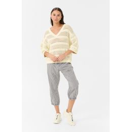Kaffe Strickpullover Loose fit white