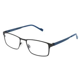 Titanflex 820755 Brille Herren | Fassung: Vollrand, Quadratisch, Gun Blau