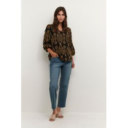 Culture Kurzarm-Bluse Casual fit Blac