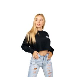 Super B LogoHeart BY131 Langarm-Sweatshirt f&uuml;r Frauen mit kurzen &Auml;rmeln