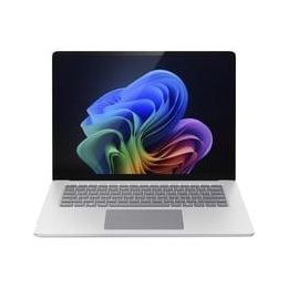 Microsoft Surface Laptop 7 Copilot+PC for Business, Notebook platin, Qualcomm Snapdragon X Elite X1E-80-100, Qualcomm Adreno GPU, 16 GB LPDDR5X, 256 GB (256 GB SSD), Windows 11 Pro