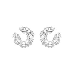 Luxenter Ohrringe aus 925er Sterlingsilber und Zirkonia mit Rhodiumbeschichtung &ndash; Larent