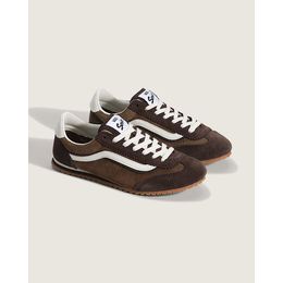 Vans Super Lowpro Wildleder Damen Braune Sneakers