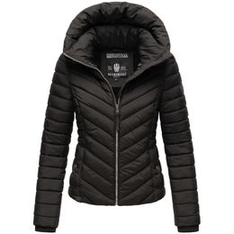 Marikoo Damen Steppjacke Kagomee mit Kapuze