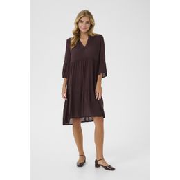 Kaffe Kleid KAmarianah A-shape beige