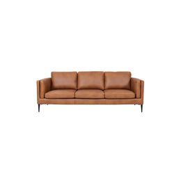 Furnhouse Einzelsofa braun Ma&szlig;e (cm): B: 220 H: 83 Sofas > Sofas nach Material > Ledersofas &raquo; Sofa DE