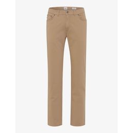 Brax Herren Five-Pocket-Hose Style COOPER CANVAS, Beige, Gr. 30/30