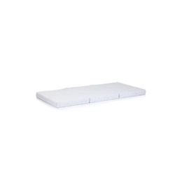 Chipolino Babybett Matratze Stars faltbar, Bezug waschbar, Gr&ouml;&szlig;e 120 x 60 x 6 cm wei&szlig; blau