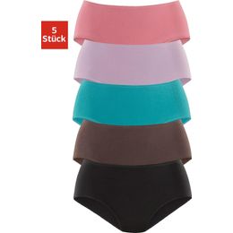 Petite Fleur Damen H&uuml;ftslip pink, t&uuml;rkis, lila, taupe, schwarz, Gr&ouml;&szlig;e 32/34