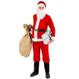 TecTake&reg; Herrenkost&uuml;m Weihnachtsmann