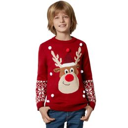 TecTake&reg; Weihnachtspullover Rudi Rentier f&uuml;r Kinder