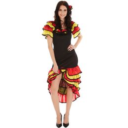 TecTake&reg; Frauenkost&uuml;m Flamenco T&auml;nzerin Maria Carmen