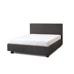 Letti Moderni Polsterbett Puro 180x200 in Siena Dark Gray