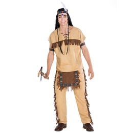 TecTake&reg; Herrenkost&uuml;m Indianer Black Hawk