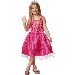 TecTake&reg; M&auml;dchenkost&uuml;m Prinzessin pinke Rose
