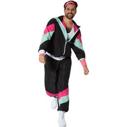 TecTake&reg; Herrenkost&uuml;m Retro 80er 90er Jahre Jogginganzug