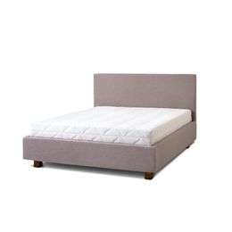 Letti Moderni Polsterbett Puro 160x200 in Siena Dark Beige