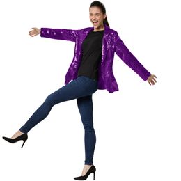 TecTake&reg; Pailletten-Jackett Damen