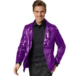 TecTake&reg; Pailletten-Jackett Herren